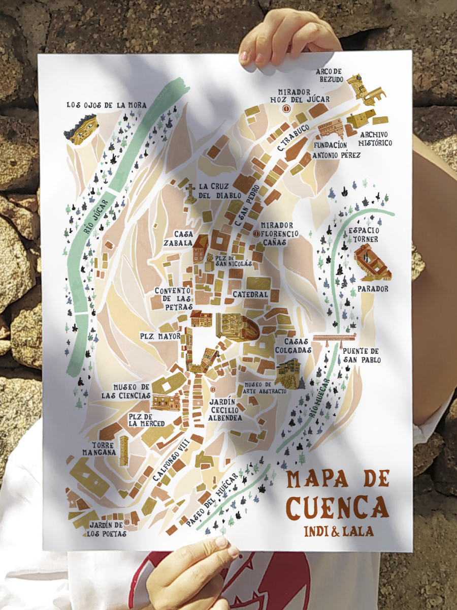Mapa de Cuenca - indi & lala